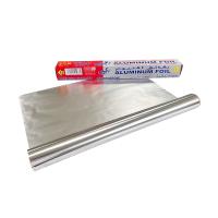 China Disposable Aluminum Foil Roll for Food Packaging 3-300m Length 120-450mm Width Roll for sale