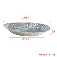 China Catering Aluminium Foil Container Tray for Disposable Tin Foil Dishes and Food Storage for sale