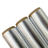 China Customized Thickness 8011 Orange Peel Patterned Embossed Aluminum Foil Roll for Kitchen for sale
