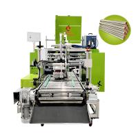 China 25pcs/minute Electric Driven Aluminum Foil Paper Roll Rewinding Machine for Household for sale