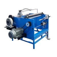 China Shisha Aluminum Foil Rolls Manual Rewinding Machine with 0.009 0.065mm Thickness for sale