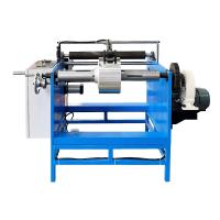 China Shisha Aluminum Foil Rolls Manual Rewinding Machine with 0.009 0.065mm Thickness for sale