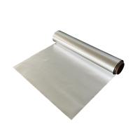 China Customized Logo Kitchen Silver Embossed Aluminium Foil Roll With Sheet Cutter for sale