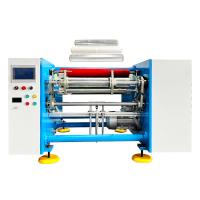 China Commercial 100N.m Magnetic Powder Clutch Aluminum Foil Roll Rewinding Making Machine for sale