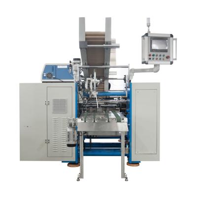 China 40 Pcs/min Kitchen Aluminum Foil Baking Paper Cling Roll Slitting Rewinding Machine for sale