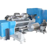 China Food Shop 3700 *1800*1500mm Automatic Aluminum Foil Slitting And Rewinding Machine for sale