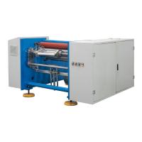 China Household Aluminum Foil Roll Rewinding Cutting Embossing Machine with 3KW Power and Good for sale