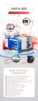 China Convenient Aluminum Foil Semi Automatic Rewinding Machine for BBQ Case Packaging Type for sale