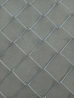 China 3/4 Apertures Galvanized Diamond Chain Link Fence Twill Weave for sale