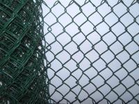 China Football Field 2mm Plastic Coated Chain Mesh Fencing 5x5cm for sale