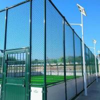 China Garden Diamond Chain Link Fence 3-4mm Diameter Mesh for sale