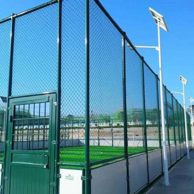 China Garden Diamond Chain Link Fence 3-4mm Diameter Mesh for sale
