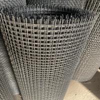 China 12*12 Galvanized Square Wire Mesh Corrosion Resistant Industrial Filtration for sale