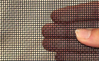 China 14 Mesh X 14 Mesh Window Screen Wire Mesh Lightweight Light Transmitting Nylon for sale
