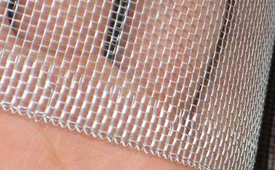 China 100m X 2.5m Metal Window Screen Mesh Acid And Alkali Resistant Aluminum Alloy for sale
