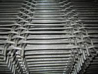 China Acid Resistant 20 Mesh Galvanized Crimped Wire Mesh Bidirectional Flat Woven Steel for sale