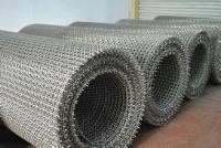 China 301 Stainless Steel Crimped Wire Mesh Bidirectional Bending Braided for sale