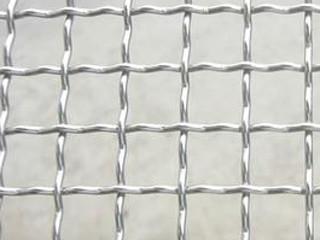 China 301 Stainless Steel Crimped Wire Mesh Bidirectional Bending Braided for sale