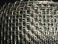 China Pre Bent Plain Weave Crimped Woven Wire Mesh Wrapped Edge for sale