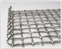 China Woven Mine Screen Braided Crimped Wire Mesh Pre Bent Into Corrugated Form Wire 4mm Dia for sale