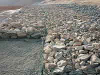 China 3/4 Inch Hexagonal Wire Netting Sand Control River Remediation Seg Mesh Basket for sale