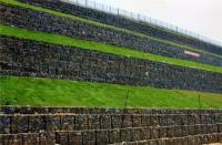 China Impact Resistance And Permeability Control Hillside Retaining Wall 80x100mm for sale
