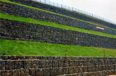 China Impact Resistance And Permeability Control Hillside Retaining Wall 80x100mm for sale