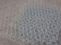 China 80x100mm High Hot Dip Galvanized Gabion Net For Ditch Protection for sale