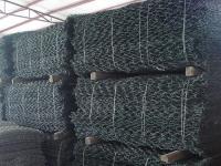 China Corrosion Resistant Solid Green Shore Gabion Pad 60x80mm for sale