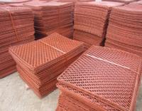 China 20*40mm Expanded Wire Mesh Sheet Q235 Diamond Bore Steel Screen And Basketry for sale