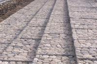 China 80*100mm Stone Cage Wire Mesh Gabion Wall Mesh For Slope Protection for sale