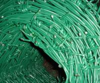 China BWG16xBWG16 High Toughness PVC Plastic Coated Barbed Wire Roll for sale