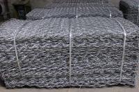 China 50x70mm Heavy Galvanized Gabion Boxes  / Hexagonal PVC Coated Gabion Box for sale