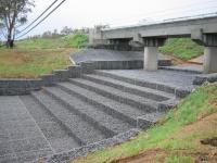 China Galfan Pre Made Gabion Baskets Reno Mattress Gabion 60mm X 80mm for sale