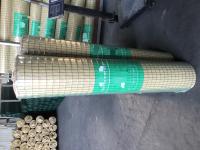 China 4''x4'' PVC Welded Wire Mesh Low Carbon UV Resistance 1.8m for sale