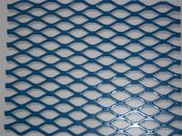 China Metal Expanded Wire Mesh Anti Slip Carbon Steel Expanded Metal Flat Sheet for sale