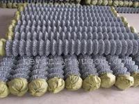 China PVC Coated Diamond Chain Link Fence Galvanized 4.0mm for sale