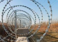 China Iron Galvanized Razor Barbed Wire 10M For Warehouses for sale