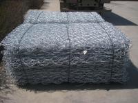 China Grey Gabion Wire Mesh PVC Coated Gabion Wall Fence 100*120mm for sale