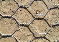 China 80x100mm Gabion Wire Mesh  For Slope Protection / PVC Coated Filled Gabion Baskets for sale