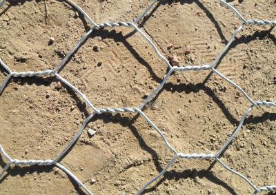 China 80x100mm Gabion Wire Mesh  For Slope Protection / PVC Coated Filled Gabion Baskets for sale