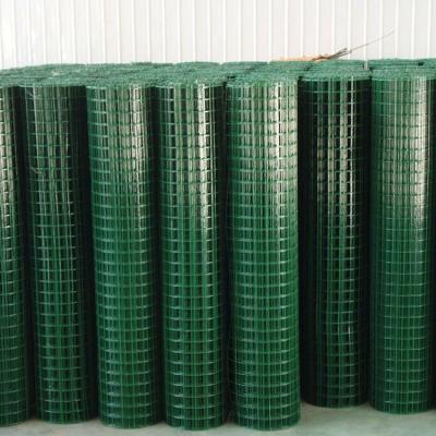 China 1/4''X1/4'' Green PVC Coated Wire Mesh / PVC Welded Wire Fencing 3 Feet Width for sale