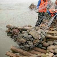 China 80x100mm Stone Cage Wire Mesh Anticorrosive 4mm Gabion Baskets for sale