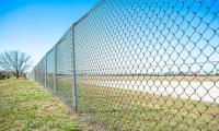 China PVC Diamond Mesh Garden Chain Link Fence 40mmx40mm for sale