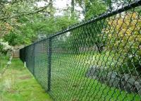 China 4ft Heavy Duty Chain Link Fence Vinyl Coated 50x50mm for sale
