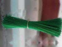 China PVC Coated Reinforcement Tie Wire 500mm Straight Cut Metal Binding Wire 500 MPa for sale