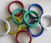 China Green PVC Coated Iron Wire Corrosion Resistance 6mm Roll Binding Wires BS EN 10245-2 for sale