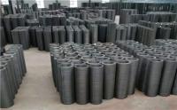 China Black Steel Crimped Wire Mesh ,  Rod Vibrating 18 Gauge Woven Wire Mesh for sale