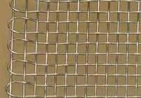 China Galvanized Crimped Wire Mesh Solid Wrapped Edge Gin Plain Weave Mesh for sale