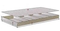 China 6x2x0.3M Stone Wall Wire Mesh Reno Mattress Wire Gabion Cages 60x80mm for sale